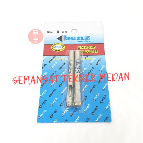 Jual 6mm MATA BOR INTAN KACA BATU KERAMIK DIAMOND CORE HOLESAW 6mm 6 mm ...