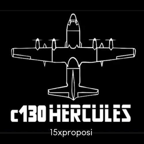 Jual Stiker C130 Hercules Kapal tempur pesawat terbang cutting sticker ...