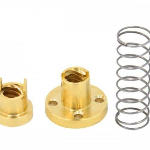 Jual T8-2-D8 anti backlash spring loaded nut elimination gap T8 3D ...