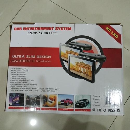 Jual Headrest Monitor Ultra Slim Design 9 inch HD LED Digital Panel ...
