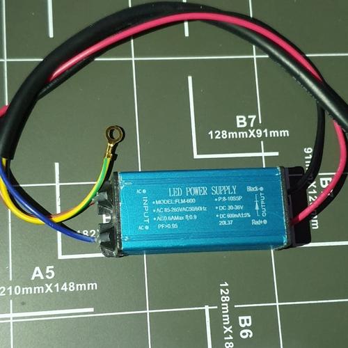 Jual high power led driver hpl 20w 6-10 x 2w input 220v waterproof ...