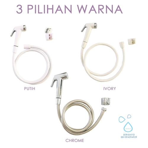 Jual Jet Shower / Semprotan WC / Semprotan Toilet / Jet Washer - Ivory ...