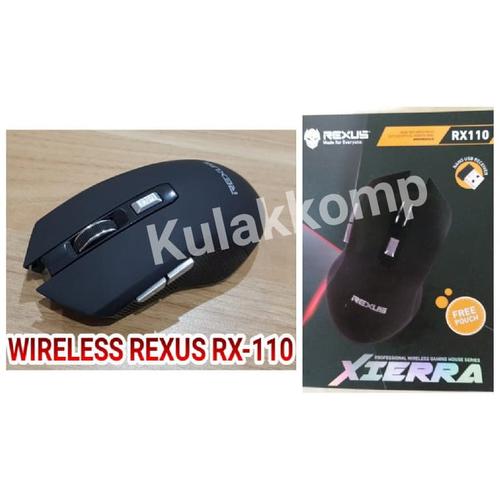 Jual REXUS RX-110 WIRELESS MOUSE GAMING / MOUSE GAMING REXUS XIERRA RX ...