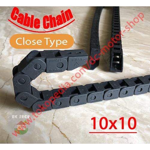 Jual Wire Cable Carrier Cable Drag Chain Hole 10x10 mm High Quality for ...