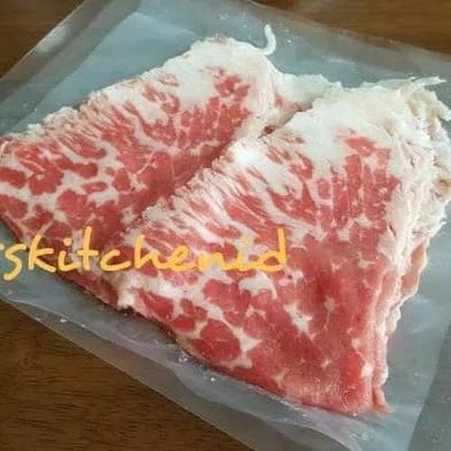 Jual Australian Chuck Crest Grainfed Sliced Beef 250gr - 3PCS 250GR ...