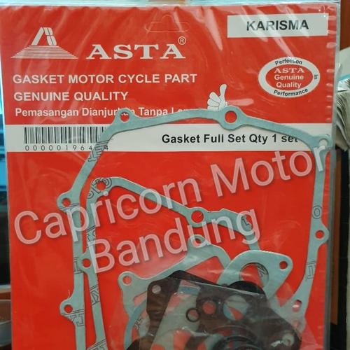 Jual Paking Gasket Fullset KARISMA SUPRA X 125 ASTA full set perpak packing - Kab. Bandung ...