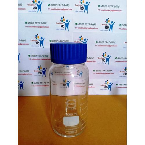 Jual Laboratory bottle wide mouth 1000 ml botol lab mulut lebar DURAN ...