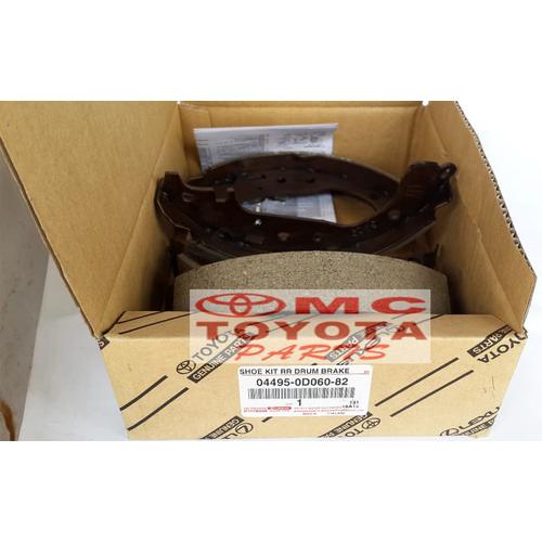 Jual Brake Shoe Kampas Rem Belakang Vios Yaris Limo 04495-0D060-82 ...