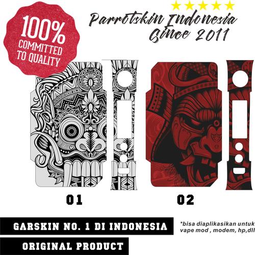 Jual Garskin skin voopoo drag v2 mod reog or samurai - free custom ...