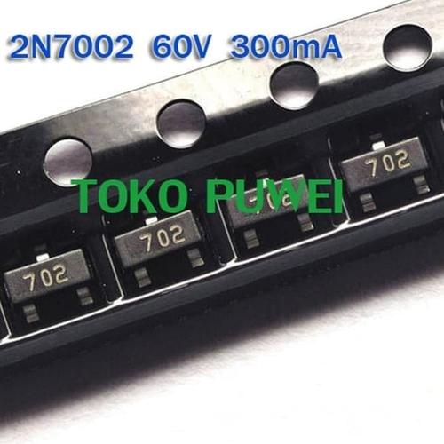 Jual 2N-7002 60V 300mA Smd 2N7002 N-channel MOSFET 2N 7002 SOT-23 AZ86 - Jakarta Utara - toko ...