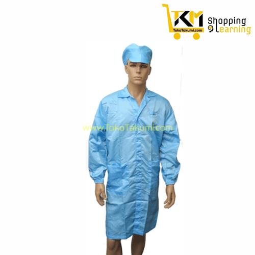 Jual Baju Antistatik Jas Lab / ESD Smock - Blue - XXL - Jakarta Barat ...