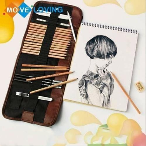 Jual Set Pensil Sketch Sketsa 29pcs Dengan Pouch - Kota Depok - Susan ...