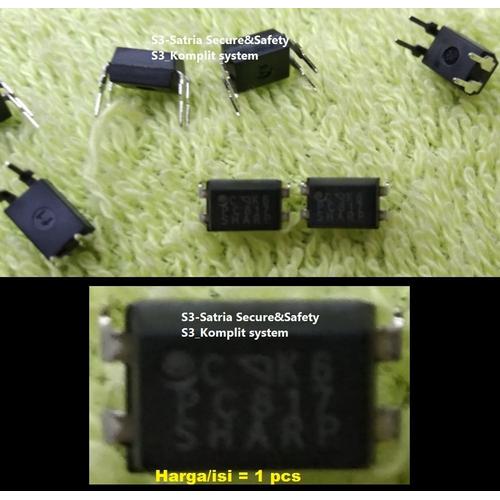 Jual Hitam Sharp Transistor PC 817 4 PIN kaki PC817 OptoCoupler P C 8 1 ...