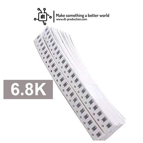 Jual Resistor 6K8 6.8K SMD 1206 - Kota Manado - DT Production | Tokopedia