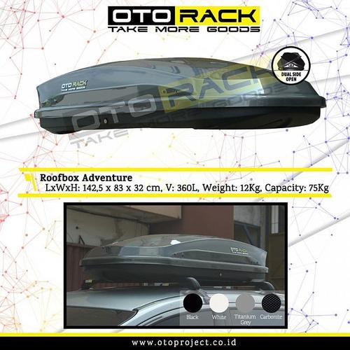 Jual Roof Box Otorack Pro Series / Premium Style / Roof Box 360 L ...