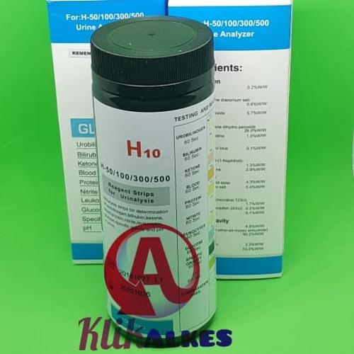 Jual Strip Urine Glory H 10 / Compatible with Dirui H10 - Kota ...