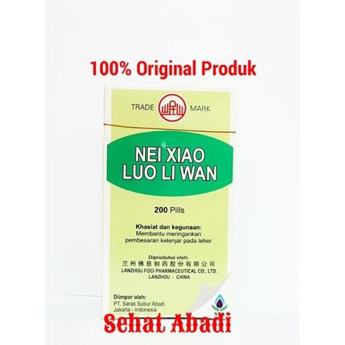 Jual Obat Cina China Nei Xiao Luo Li Wan - Obat Tiroid - Kelenjar ...