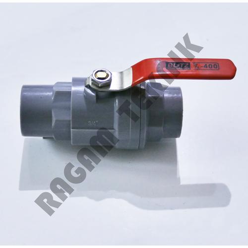 Jual Ball Valve BLITZ 3/4" inch Stop Kran Pvc Plastik Gagang Besi - isco - Kota Bandung - ragam ...