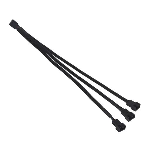 Jual Kabel Fan Hub Cable Sleeve PWM 1 to 3 pin Splitter Extension ...