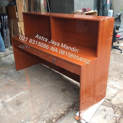 Jual Meja Resepsionis Maja Counter Meja Kerja Meja Customer Service ...