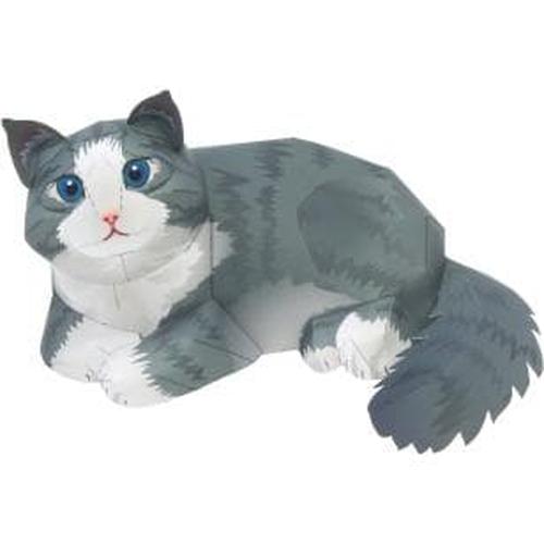 Jual DIY Papercraft Kucing Norwegian Forest Cat - Kota Bandung ...