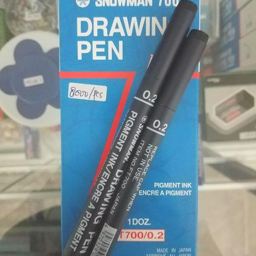 Jual Pulpen Snowman/Drawing Pen 0,05, 0,2 , 0,3, 0,5, 0,8 - Kab ...