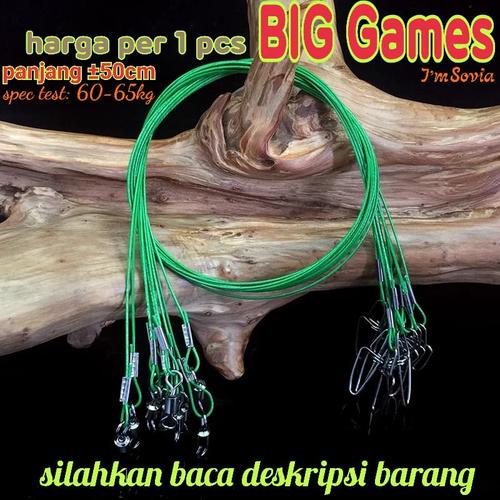 Jual Kawat Pancing Leader Kili Kili /Sling atau Seling leader Big Games ...