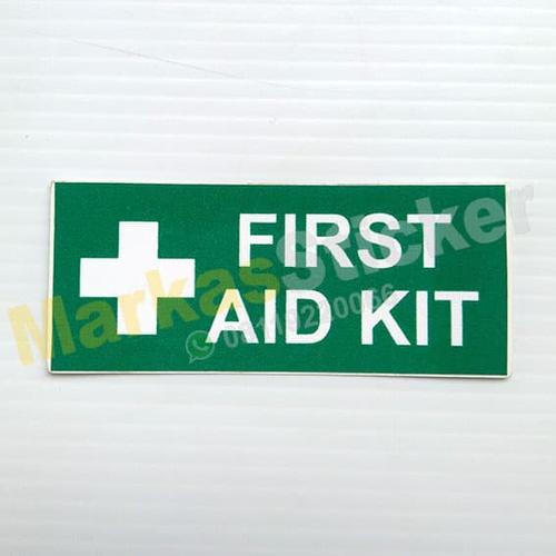 Jual Stiker First Aid Kit ( Warning Sign ) - Kab. Bandung - Markas ...
