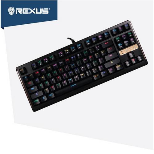 Jual Rexus MX8 TKL RGB Macro Mechanical Legionare Keyboard Gaming - ORI ...