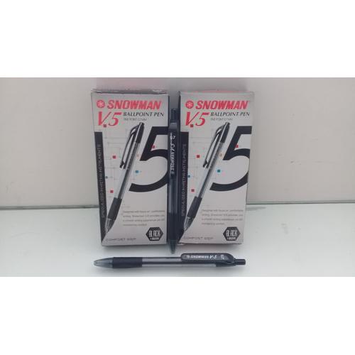 Jual Pulpen Snowman V5 07 / Ballpoint Snowman V5 07 - Kota Surabaya - Tas Bag Shop | Tokopedia