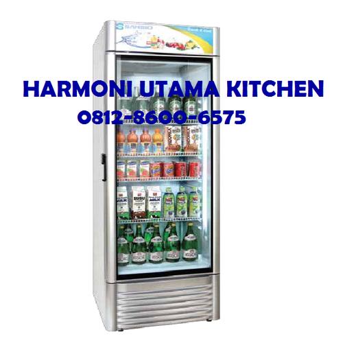 Jual SANSIO SHOWCASE COOLER 1 DOOR TIPE SAN-378 / LEMARI PENDINGIN 1 ...