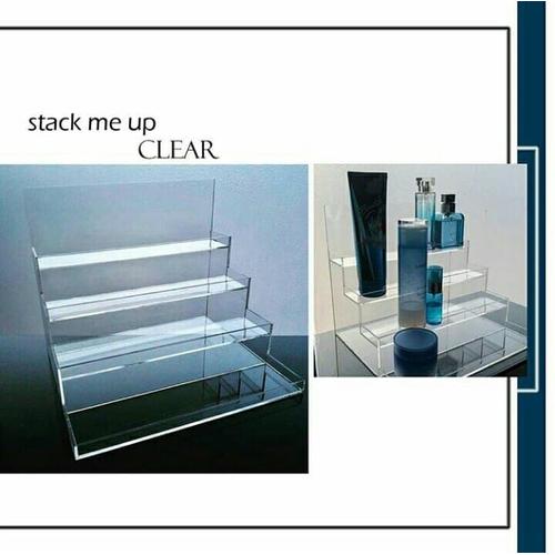 Jual Rak Acrylic Display Parfum 4 susun/ Acrylic Bening - Jakarta Barat ...
