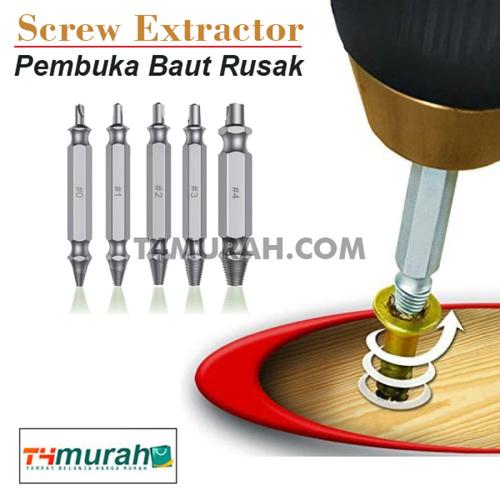 Jual Alat Pembuka Baut Sekrup Rusak Screw Extractor - Kota Tangerang ...