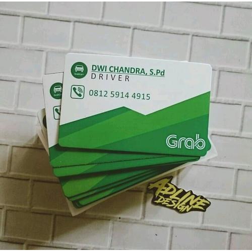 Jual cetak Kartu Nama Grab Gojek Custom Bahan Bagus - Kab. Lamongan ...