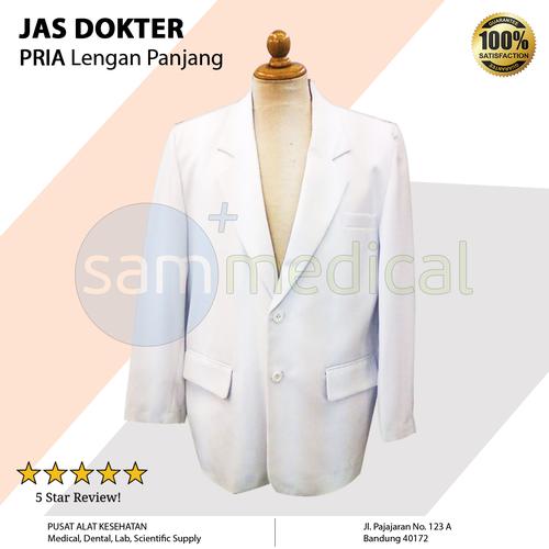 Jual Jas Dokter Pria Lengan Panjang - Kota Bandung - SAM Medical ...