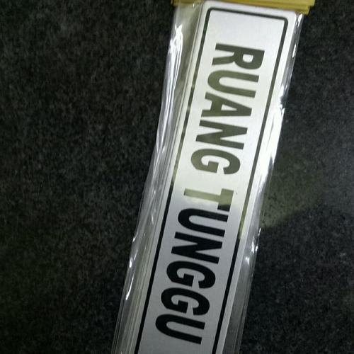 Jual RUANG TUNGGU sticker alumunium - Jakarta Utara - Toko ATK jakarta ...