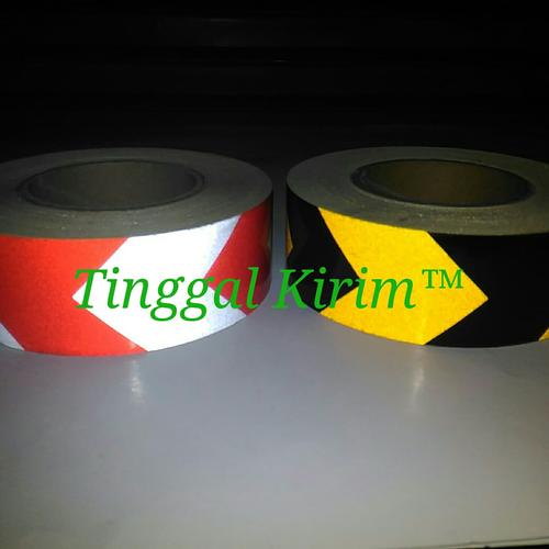 Promo Sticker reflective scotchlite arrow/ Stiker reflektif tanda panah ...