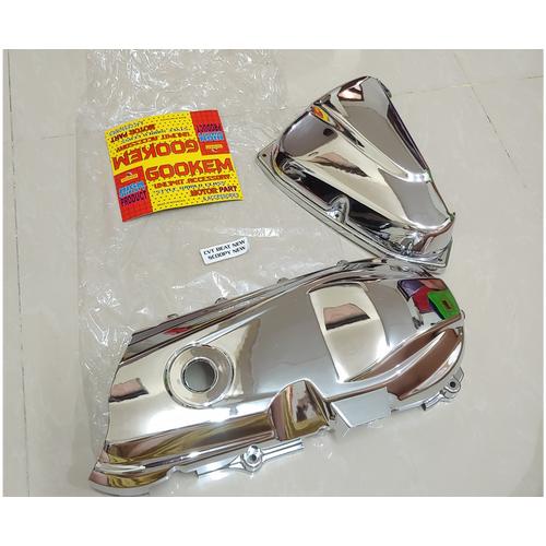 Jual COVER CVT DAN COVER FILTER BEAT FI SCOOPY FI NON ESP CHROME FULL ...
