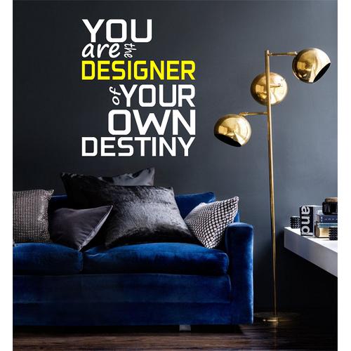 Jual Stiker Dinding Rumah Kaca Office Wall Sticker You Are Designer ...