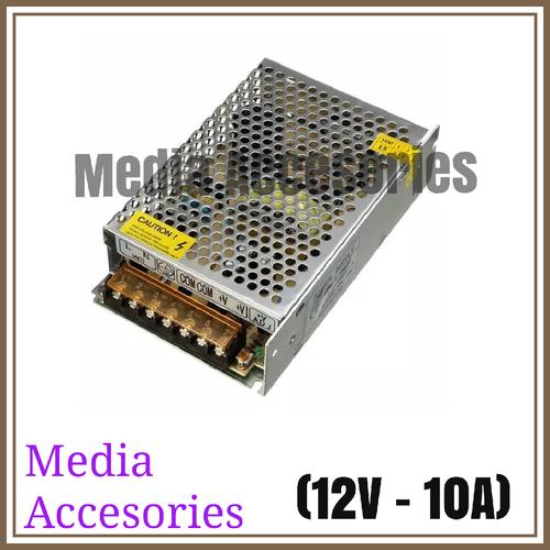 Jual Power supply adaptor switching LED 12V 10A 12 V Volt 12 Volt 10 ...