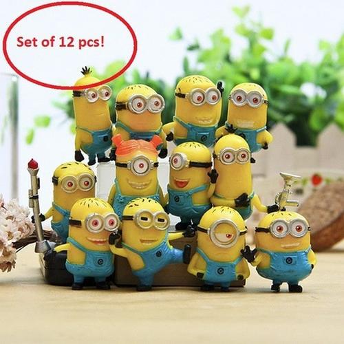 Promo Set Minions Despicable Me 2 Action Figure Mainan Pajangan Hiasan ...