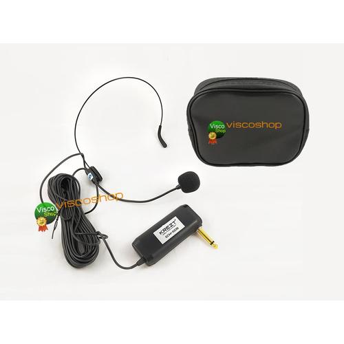 Jual Microphone Krezt ECM 1008 Headset condenser electrets berkabel ...