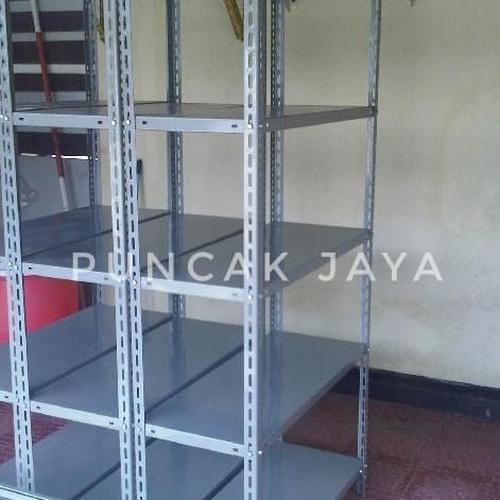 Jual Rak arsip / rak plat besi siku lubang lebar 40 cm - Kota Surabaya ...