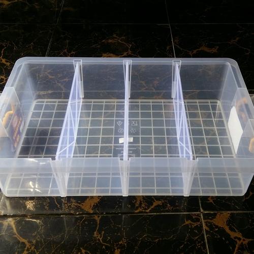Jual kontainer kotak plastik model sekat 3 ruang 4 panjang 55cm ...