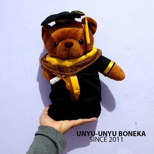 Jual Boneka Toga Teddy bear wisuda graduation universitas kampus kado ...
