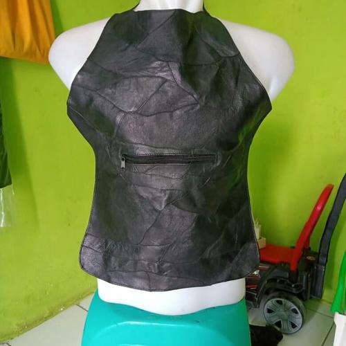 Jual pelindung dada kulit asli body protector kulit rompi motor kulit ...