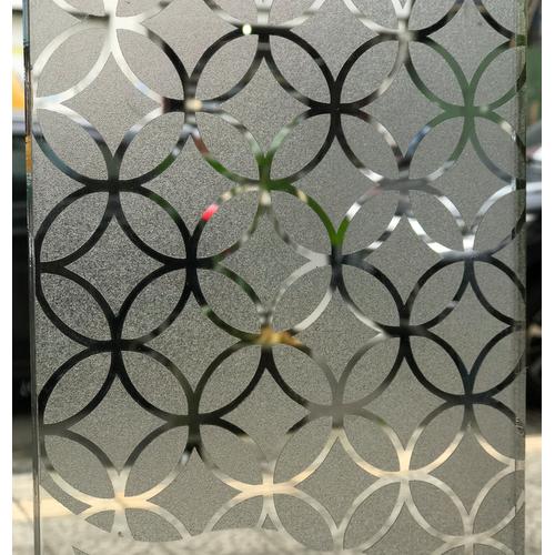 Jual Cutting Custom Stiker Kaca Es / Sticker Sandblast (100 x 100 cm ...