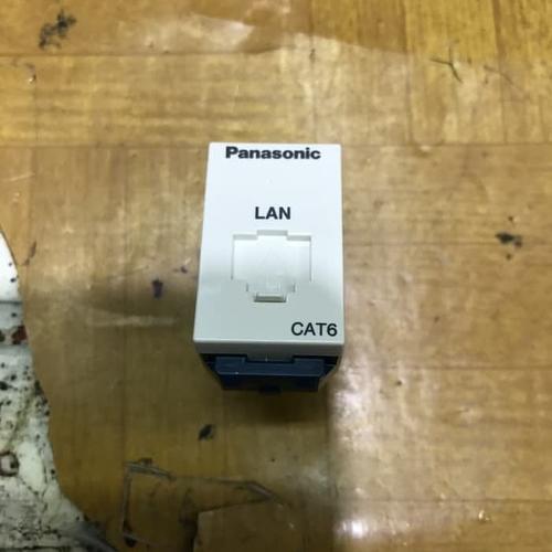 Jual soket module modul data cat6 cat 6 panasonic wej 24886 - WEJ 2488 ...
