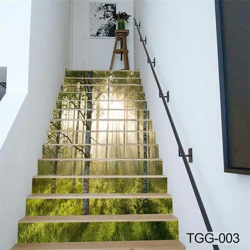Jual WALLPAPER STICKER CUSTOM 3D WALLPAPER TANGGA HUTAN FOREST ...