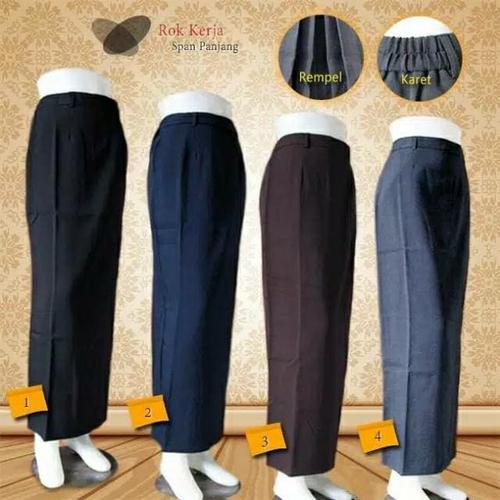 Jual Rok kantor span/Rok kerja wanita/Rok panjang wanita - Kota Depok ...